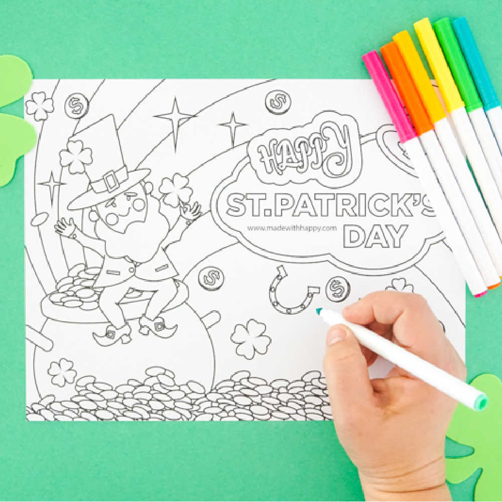 leprecon coloring pages