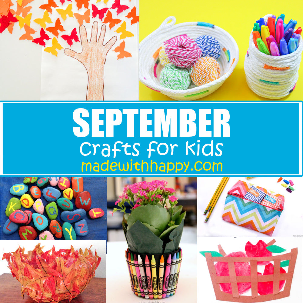 September Crafts For Kids - 20+ Crafts and Coloring Pages – madewithhappy