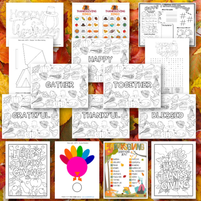 Thanksgiving Bundle – madewithhappy