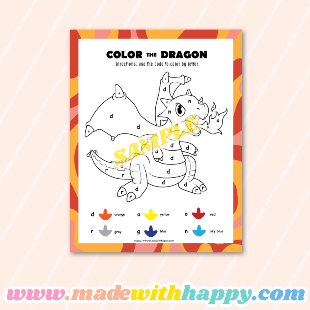 blue dragon coloring pages