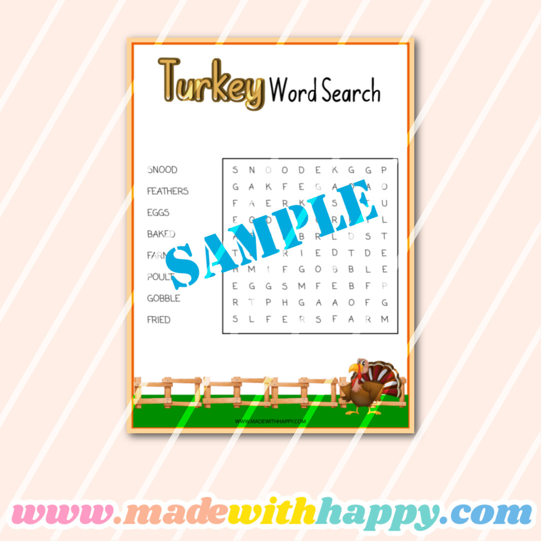 Turkey Facts For Kids Worksheets – madewithhappy